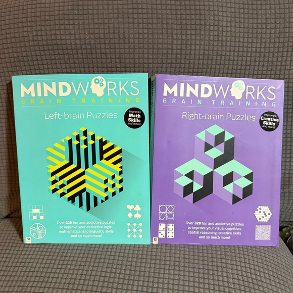 Hinkler Books Ltd | Other | New Mind Works Brain Training Set Of 2 Left ...